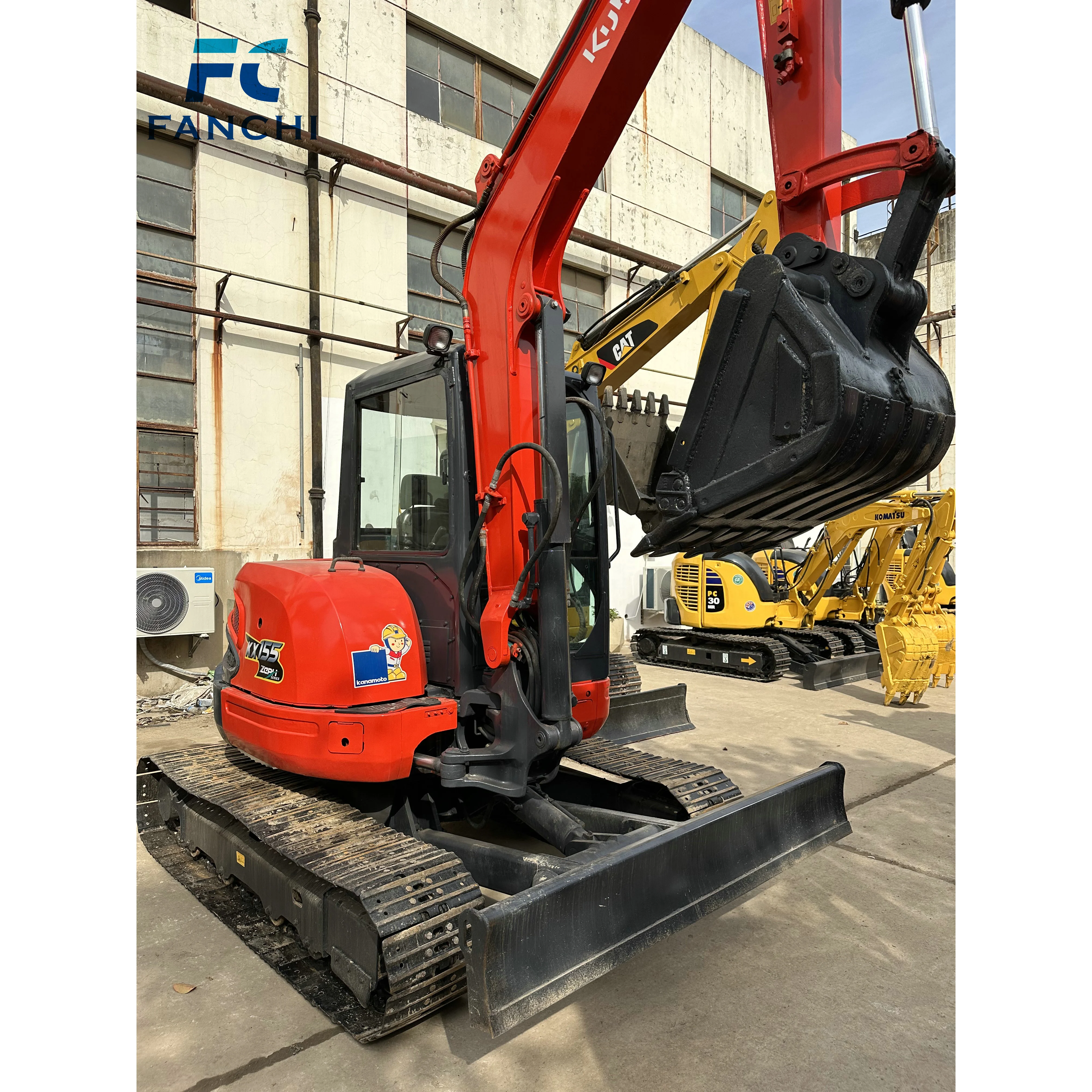 Kubota155-5 Multifunction 97% New Hydraulic Crawler Excavator Well ...