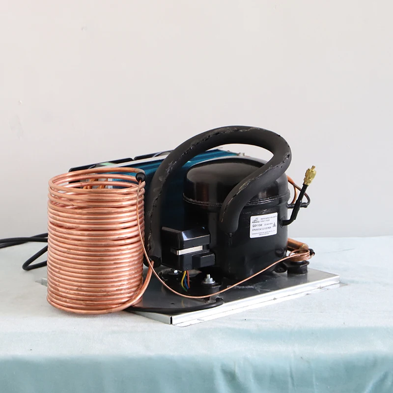 Portable Cooling System Refrigeration Gas Cooler Compressor Copper Tube ...