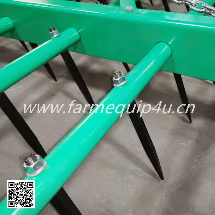 Tractor Three Point Spike Tooth Harrow - Efficient Land Leveling