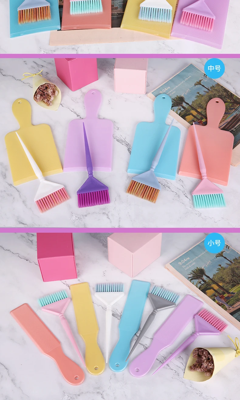 Colorful Balayage Highlights Board - Perfect for Hair Salons