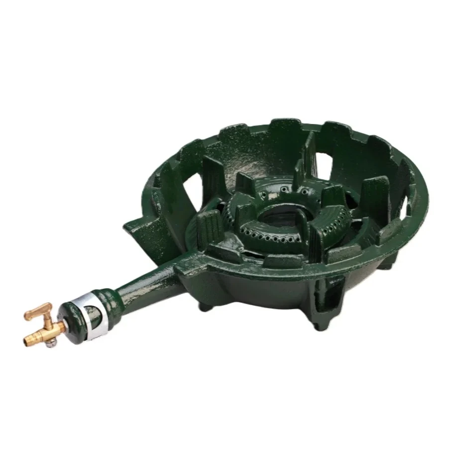 Single Burner Cast Iron Gas Cooktop For Outdoor Hotel Garage Use - Buy ...