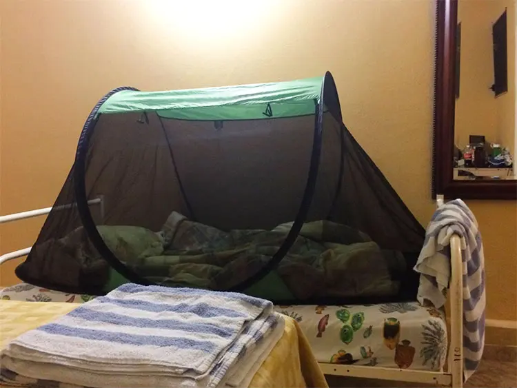 Free-standing Pop Up Tent Mosquito Net Bug Net Tent Quick Open Pop Up ...