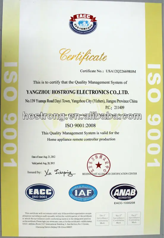 Dansat Satellite Receiver Remote Control G9