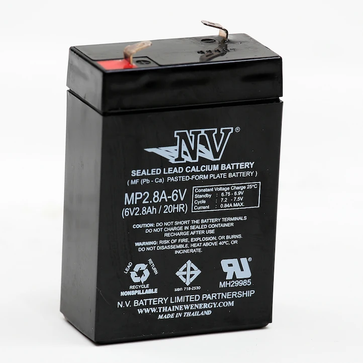 Vrla Battery 6v2.8 Lead-acid Automotive Battery Long Life Lead-acid ...