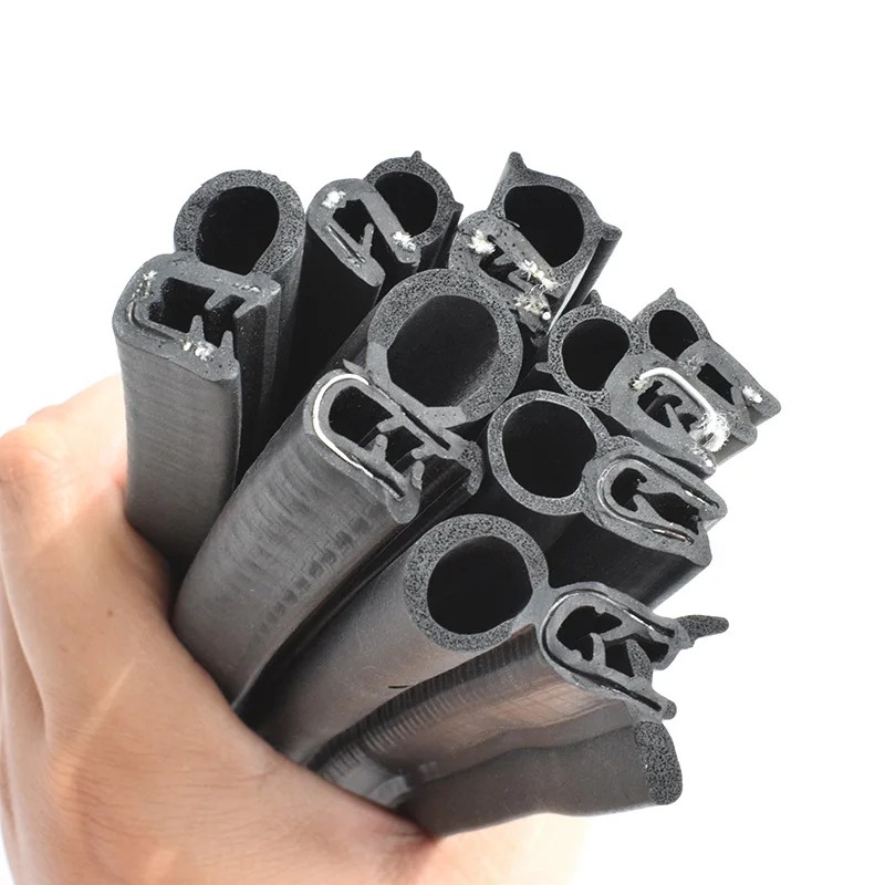Flocking Rubber Car Glass Window Seal Strip - Buy Rubber Extrusion ...