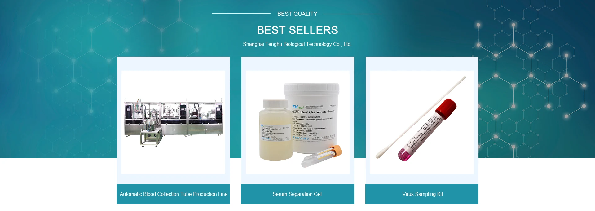 Shanghai Tenghu Biological Technology Co., Ltd. - Serum Separation Gel ...
