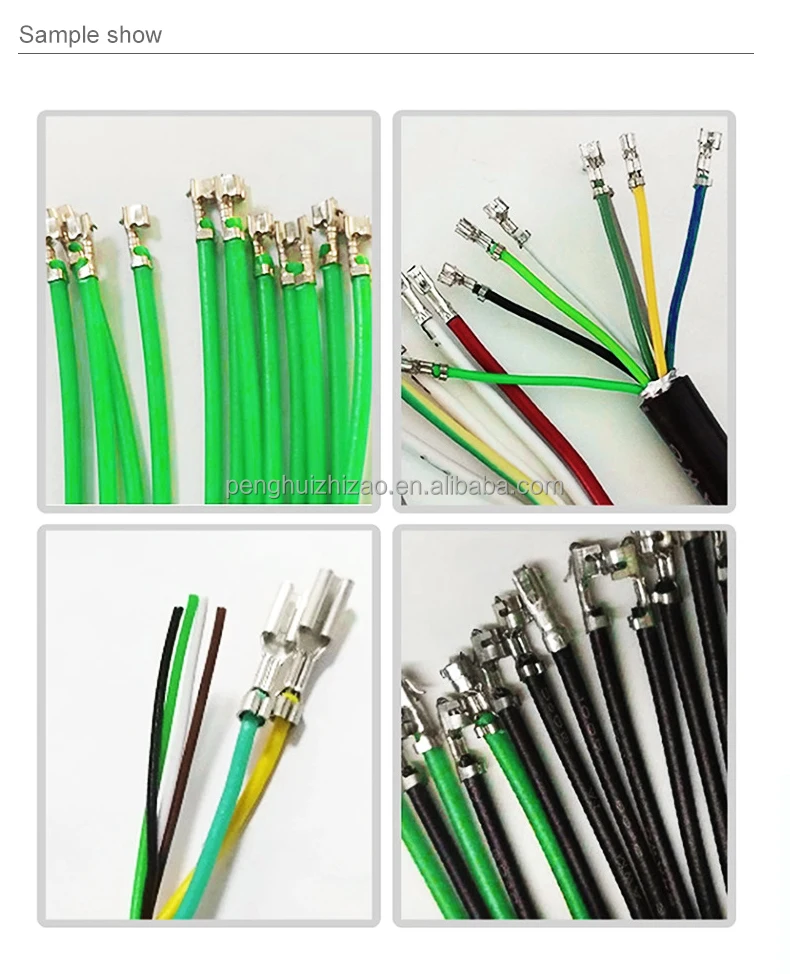Molex Semi Automatic Multi Core Cable Stripping Crimping Machine
