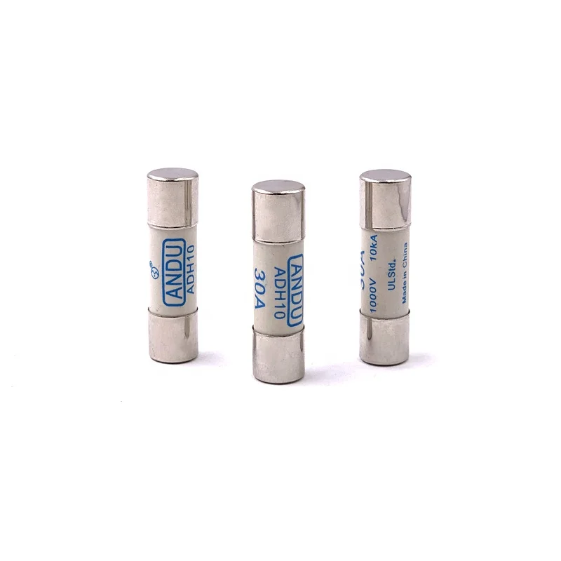 ADH10 10x38 Ceramic Fuse High Voltage 30A500V 10A 20A 30A 40A 50A 60A