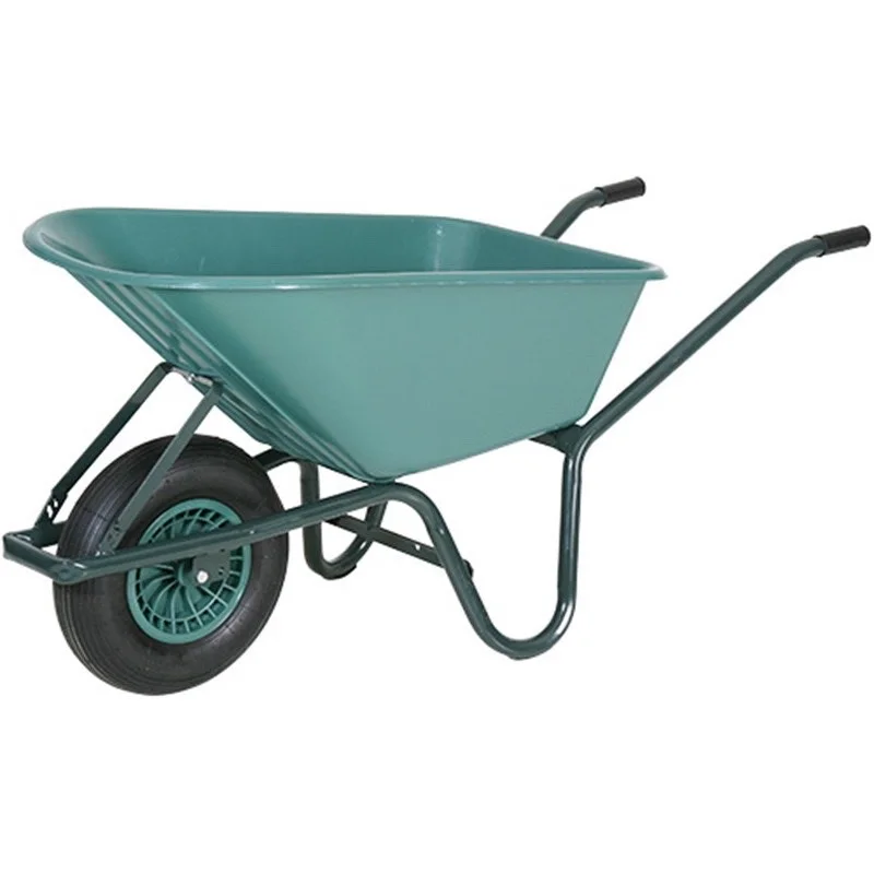 Heavy-Duty Construction Tools Power Wheelbarrow with Solid Metal and ...