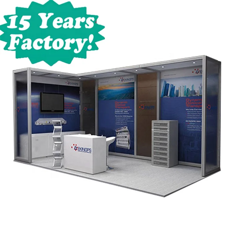 Exhibition Stand Octanorm Maxima 3x5m Booth Aluminum Extrusion Trade ...