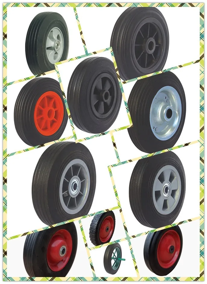 100/30-50 Solid Rubber Wheels - Durable Castor Solutions