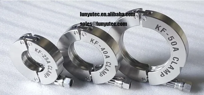KF Vacuum Clamps High Tension with Lock SS304 for Semiconductors