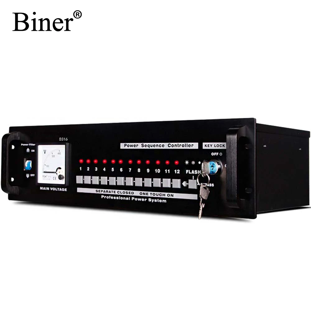 D316 Power Sequence Controller - 12 Channels for Audio