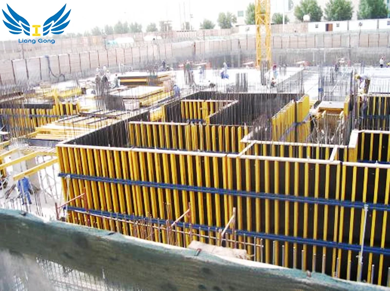 Houten Balkconstructie Modulaire Houten Balk In Bekisting Voor ...