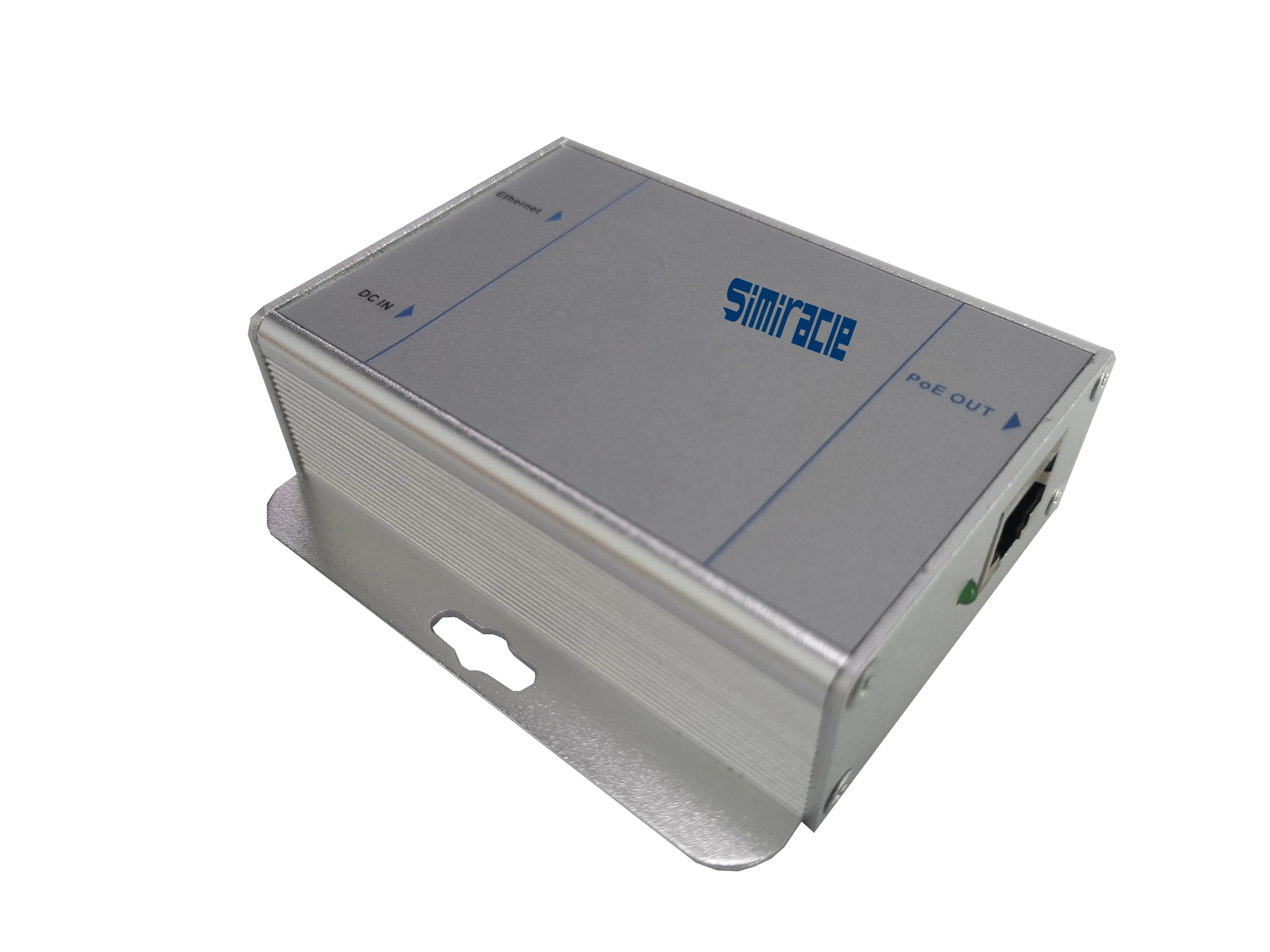 48VDC input POE Injector 24v 24w DC Injector Power Over Ethernet POE ...