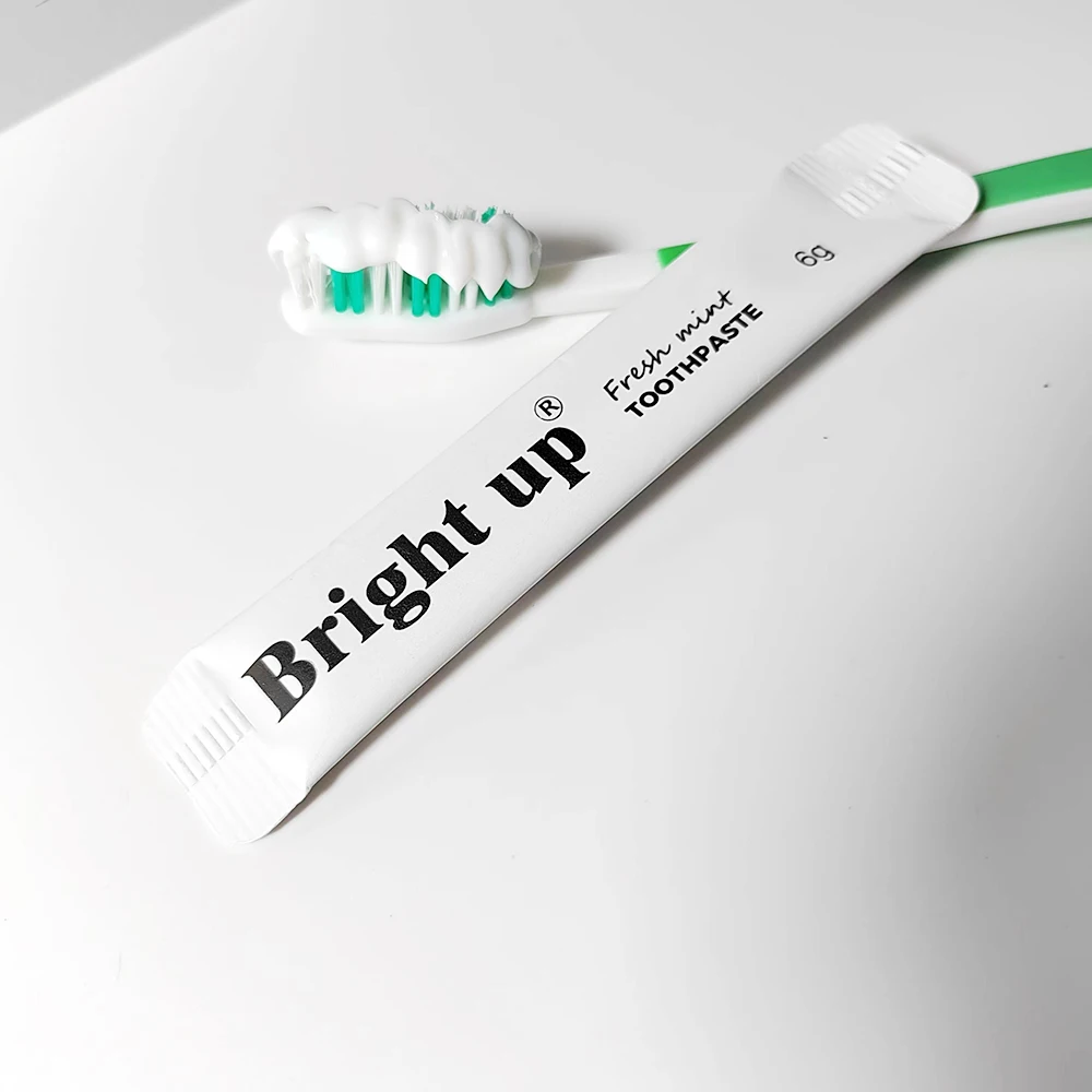 Hotel Dental Teeth Whitening Oral Care Small Size Toothpaste 3g 6g Eco ...