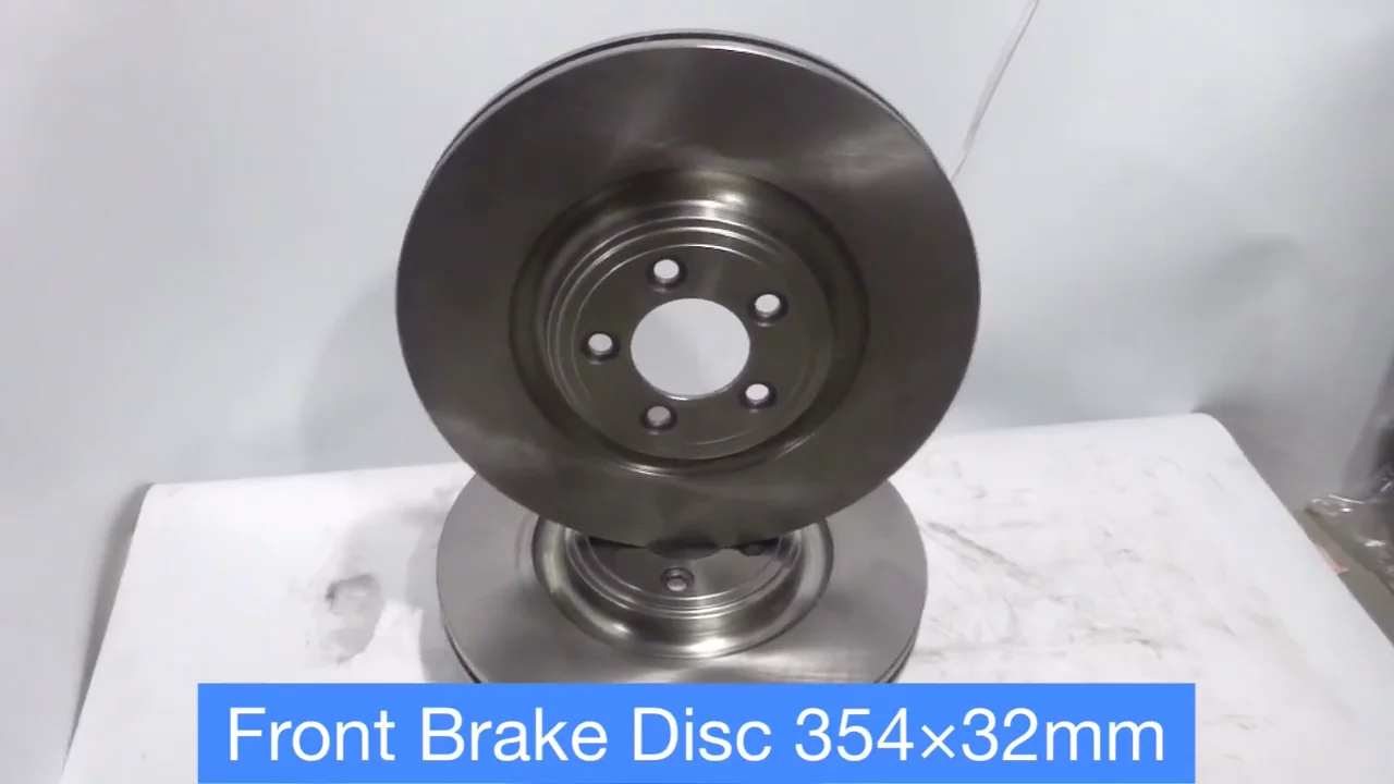 355 Mm Alloy Disk Break Front Brake Disc Rotor For Jaguar S-type Xf Xj ...
