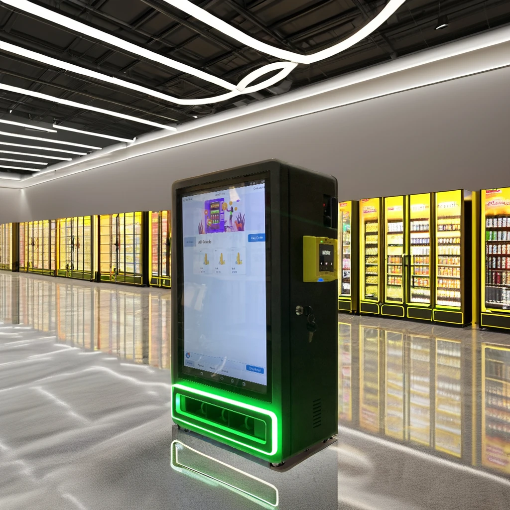 2025 New Design Smart Wall Mounted Vending Machine Mini Power Bank ...