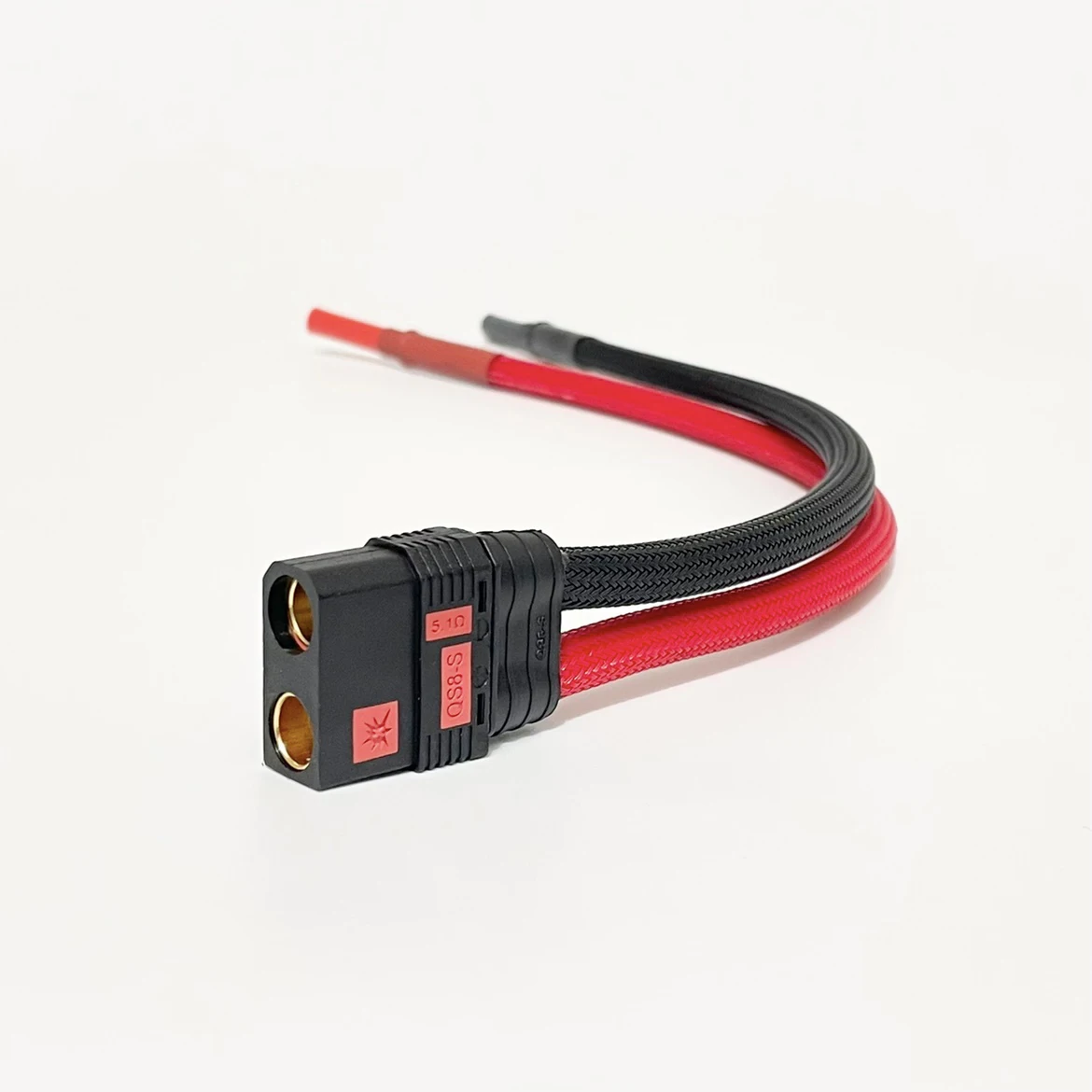 RC Blue Anti-spark Male QS QS8 QS8-S 5.1 15 Ohm 15Ohm Conector to ...