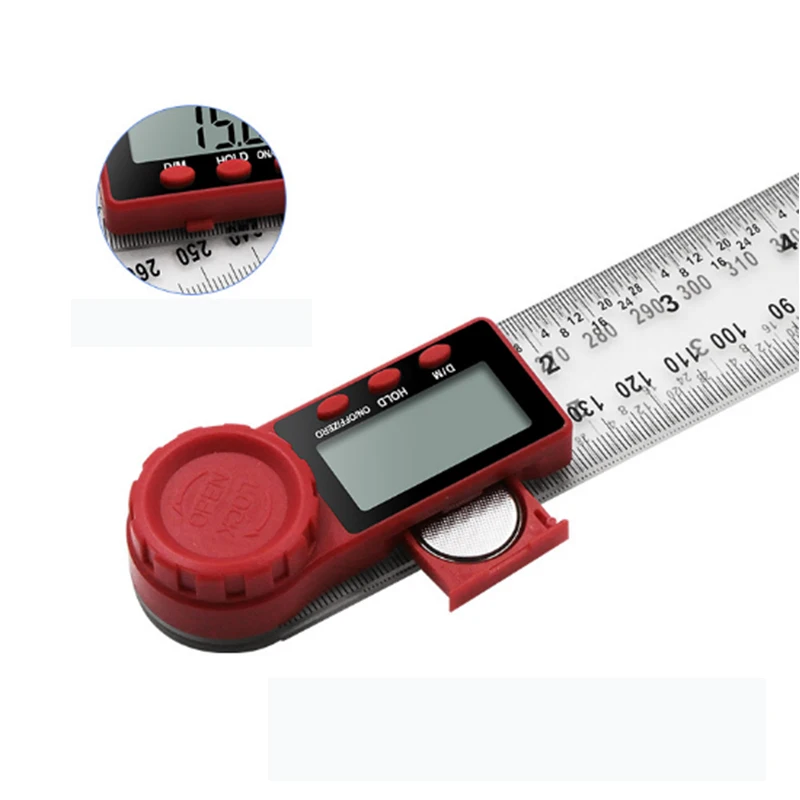 New Two-in-one Multi-function Digital Display Angle Ruler Protractor ...