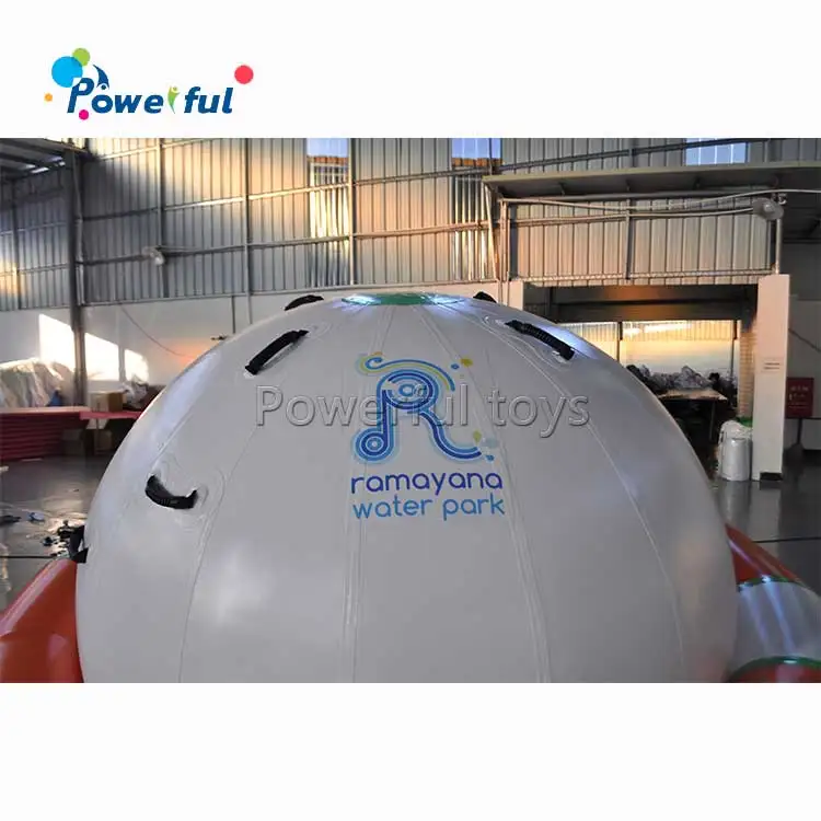 Inflatable Floating Gyro Island - Fun & Safety for Kids