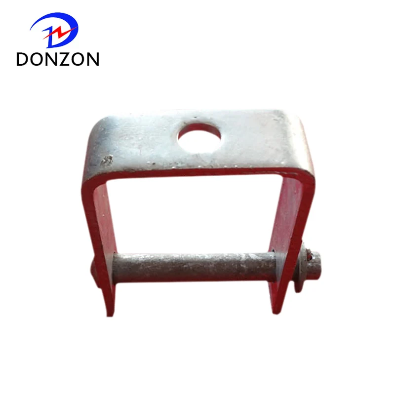 Low Tension Insulators & Hardware Galvanized "D" Iron Brackets With ...