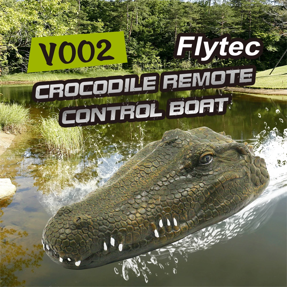 Flytec V002 RC Crocodile - Halloween Fun & Motion Control