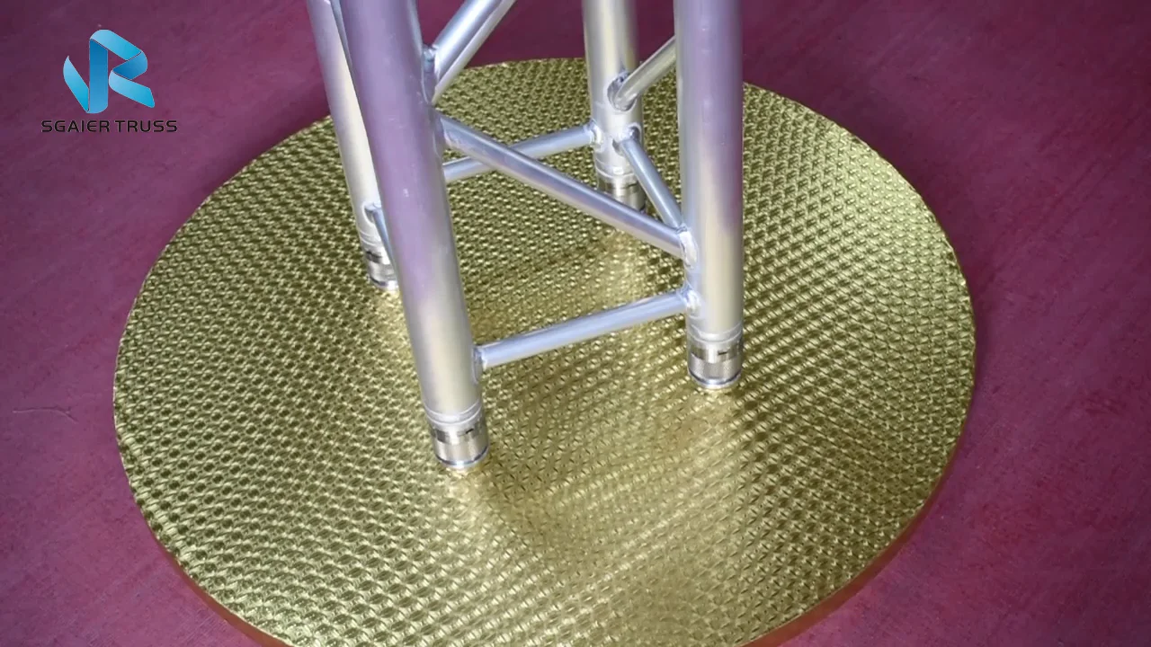 Aluminum Lighting Ladder Spigot Stage Decoration Truss Flat Roof ...