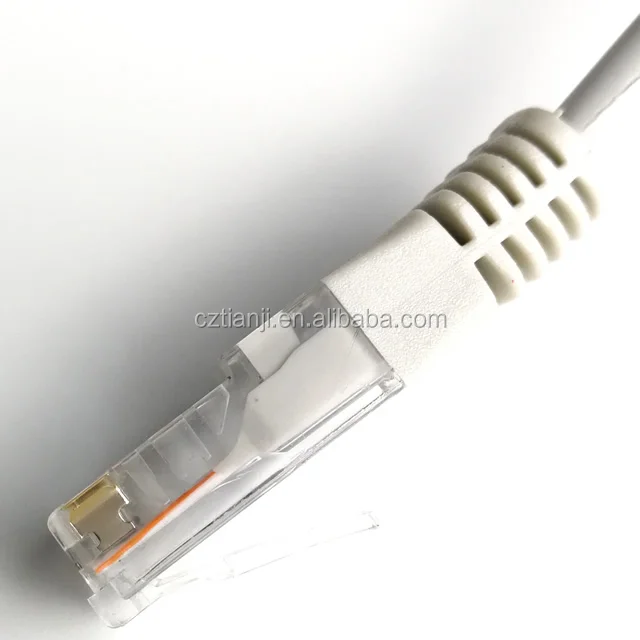 24awg 100base-t Cat5e Booted Unshielded (utp) Ethernet Network Grey Pvc ...