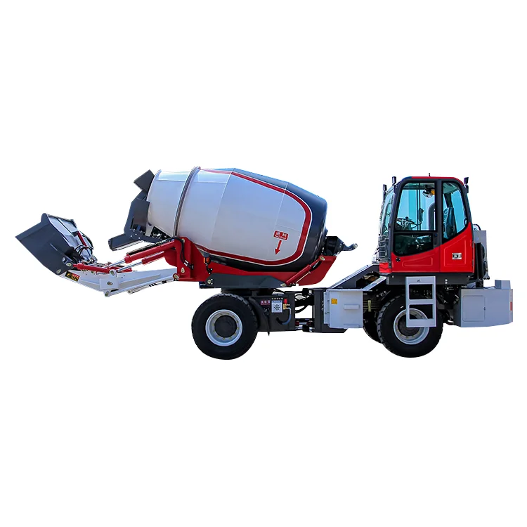 Small Self-loading Concrete Mixer Truck 2024 New Design Mobile Self ...