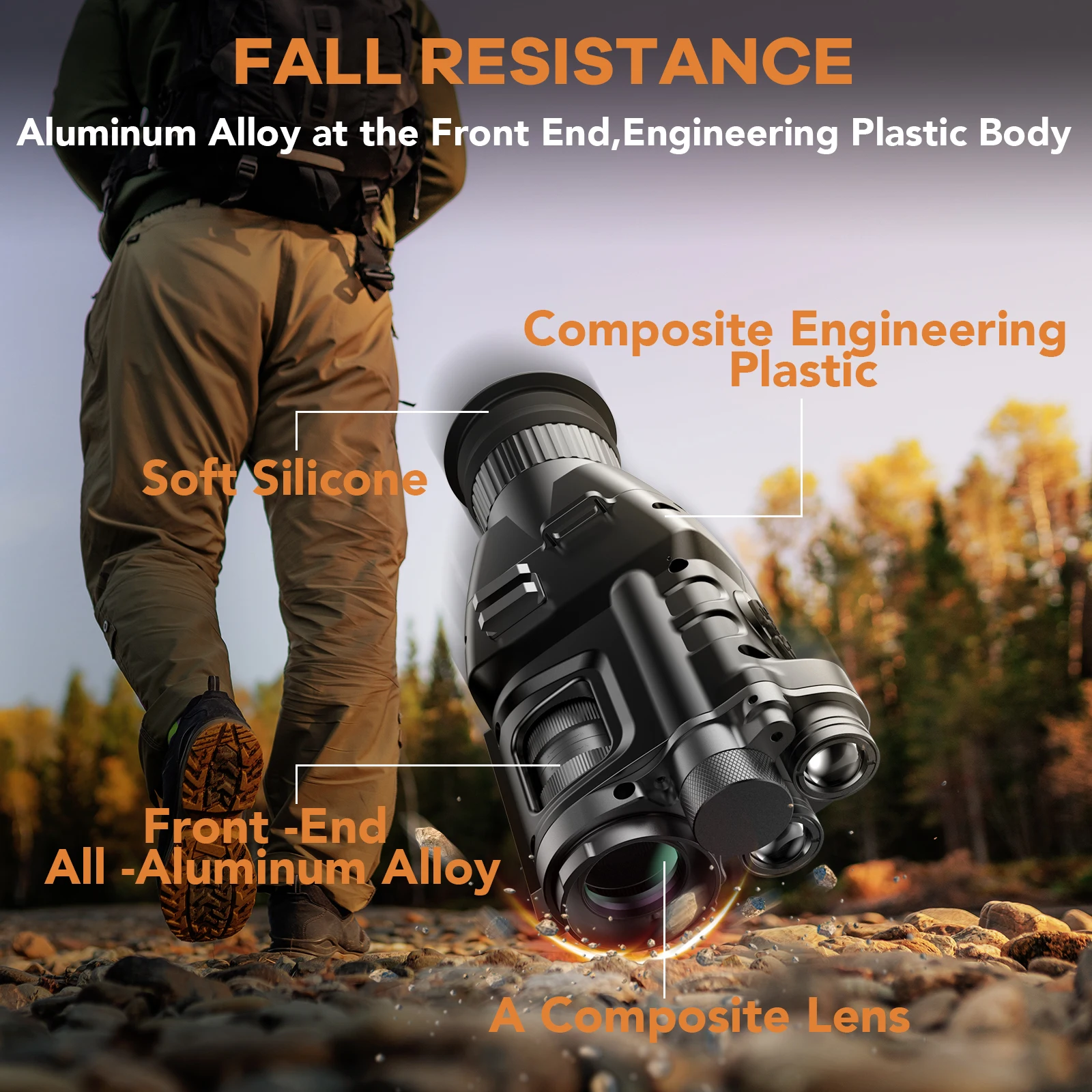 Henbaker Cy789 Long Range Thermal Infrared Military Binoculars Hunting ...