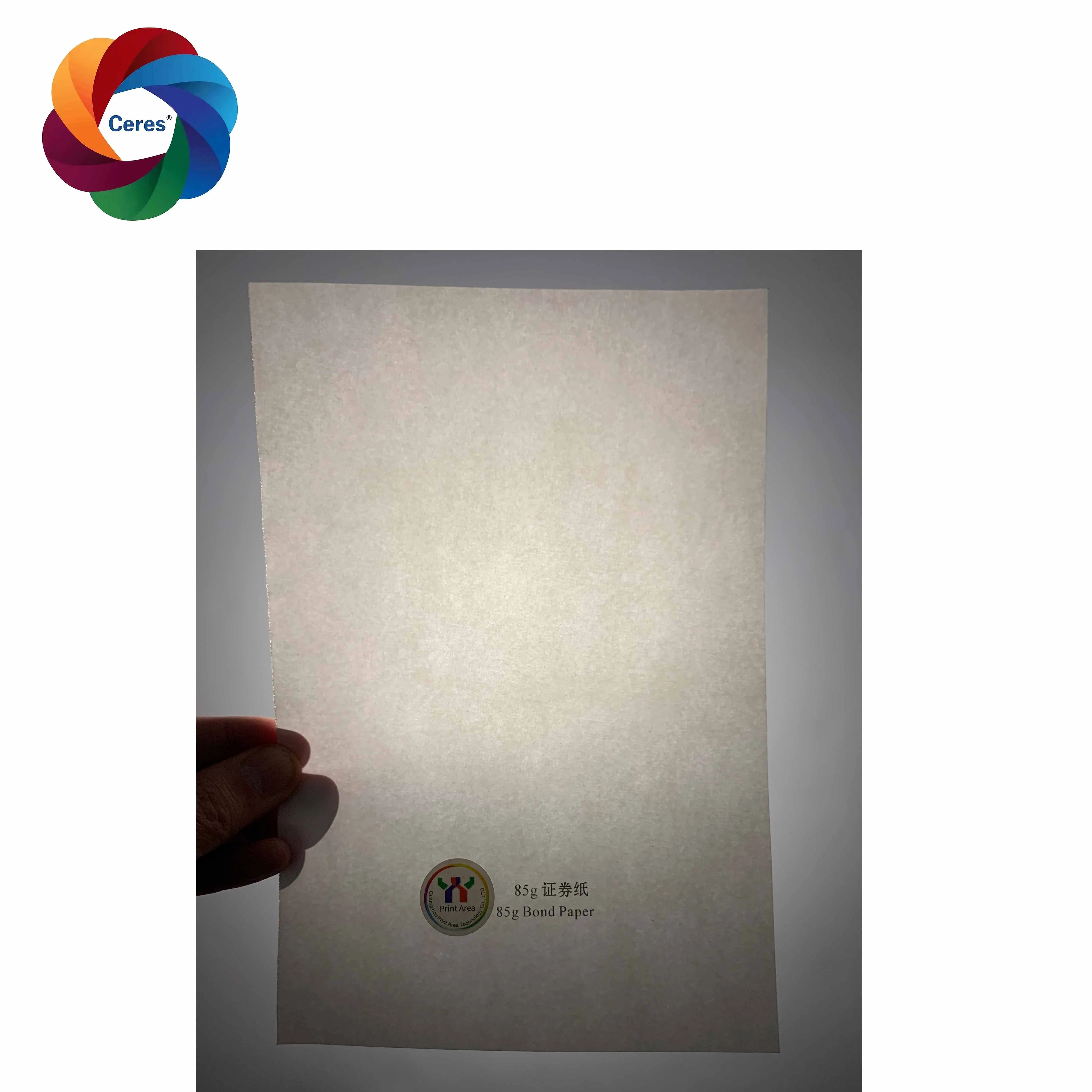 2020 Ceres 80 Gsm A4 Hologram Security Watermark Paper ,custom Security ...