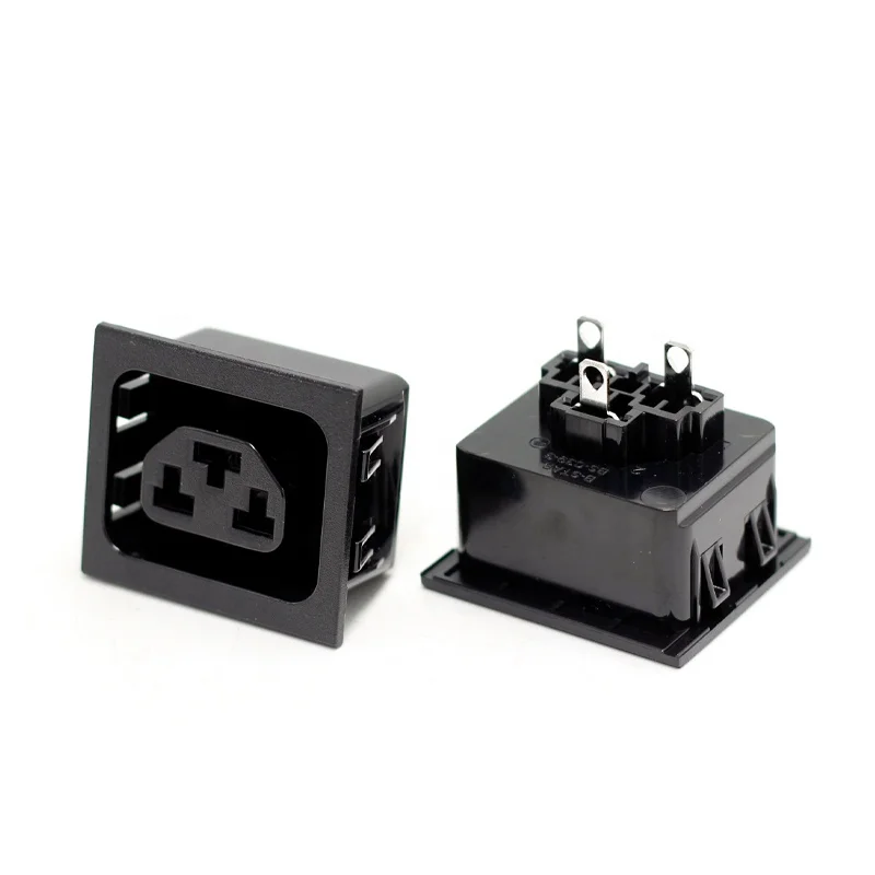 Snap in Type IEC 320 Power C39 Connector Inlet Power Socket