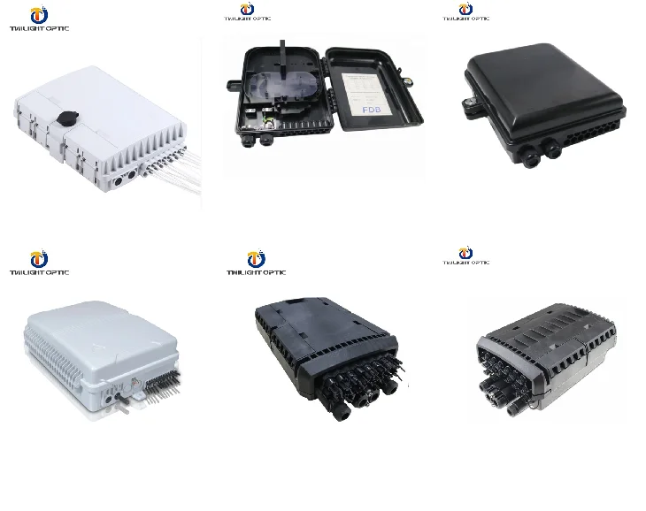16 Core Fiber Optic Cajas CTO OTB NAP Box FTTH Terminal Box