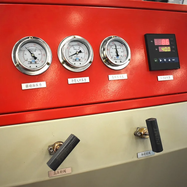 6-Automatic Control Fire Extinguisher FM200 Filling Machine Nitrogen ...