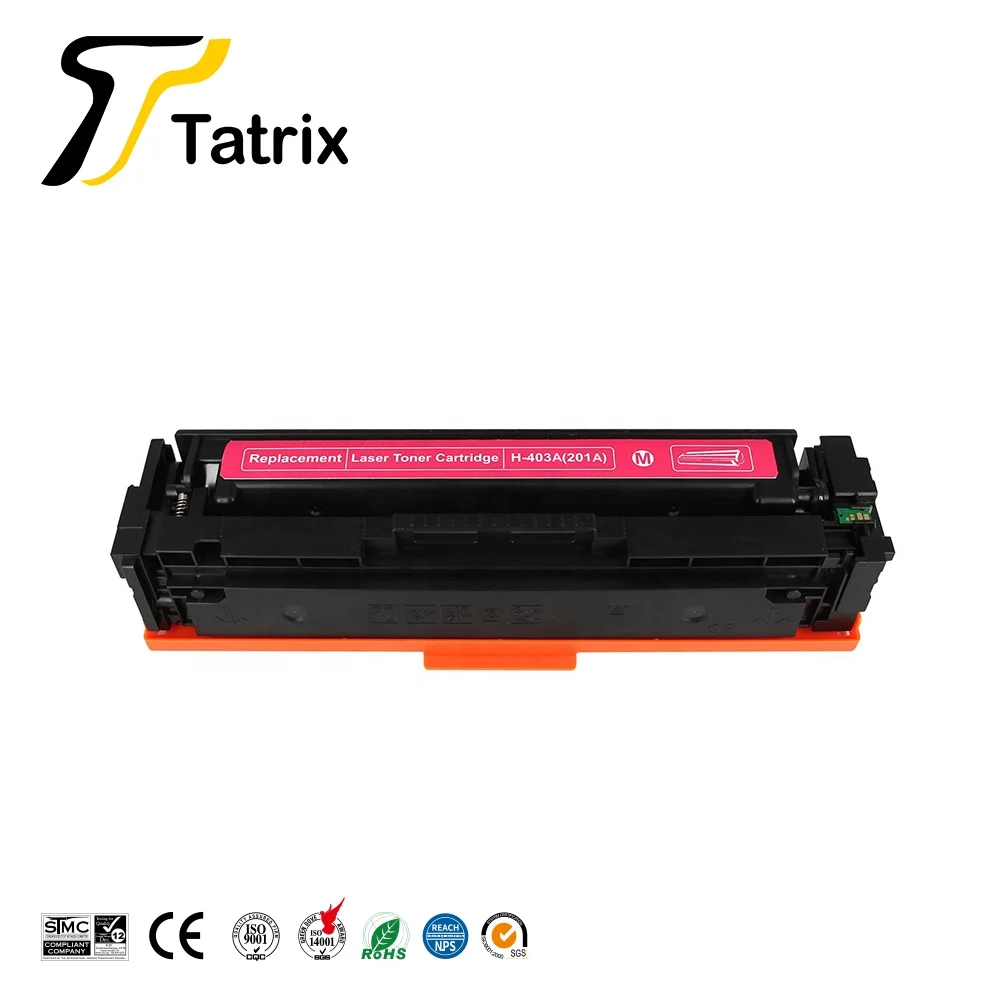 Tatrix 201a Toner Cf400a Cf401a Cf402a Cf403a Compatible Laser Color ...