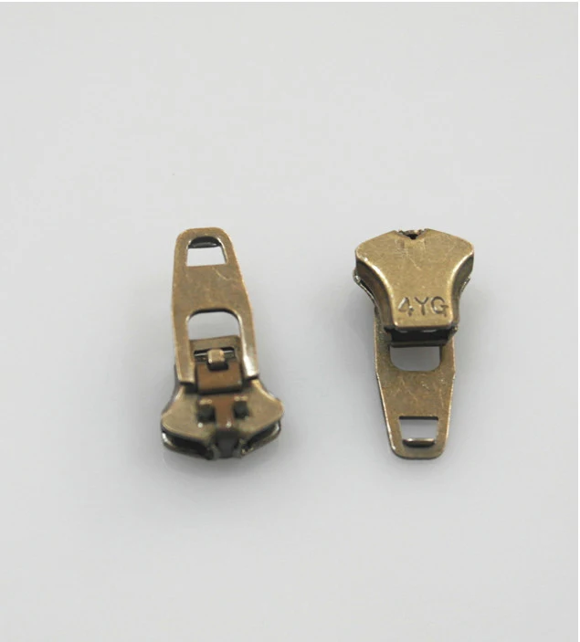 4YG 4.5YG 5 YG SEMI Auto Lock Metal Sliders for Jeans