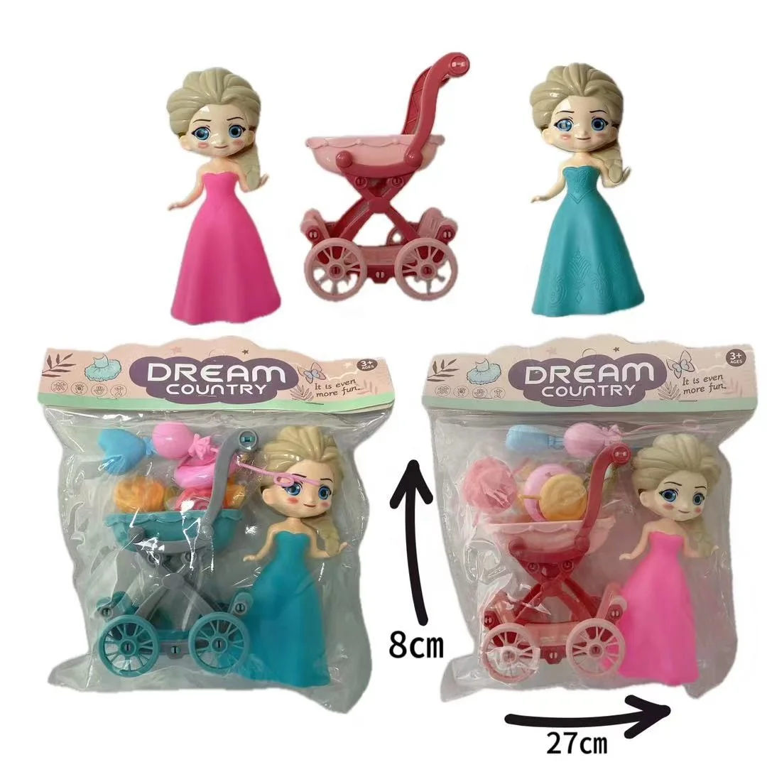 Princess Shopping Cart Supermarket Cart Set Home Mini Fun And Dreamy ...