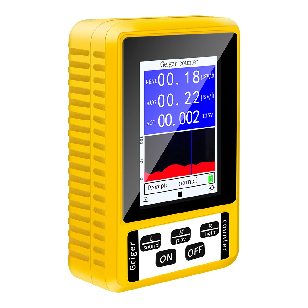 New 2023 Upgraded Nuclear Radiation Detector Geiger Counter Ionizing ...
