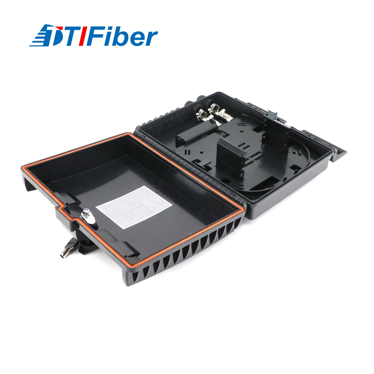 16 Ports Black Type Abs Fiber Optic Distribution Box Full Set With Or ...