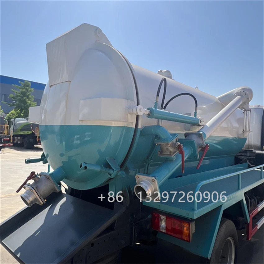 High Quality Factory Fecal Septic Tank Truck Sewage Suction Tank Truck ...