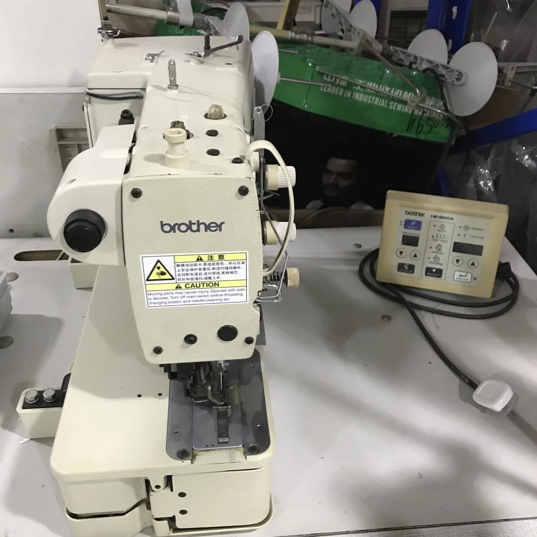 Secondhand HE-800A Brother High Speed Buttonhole Machine