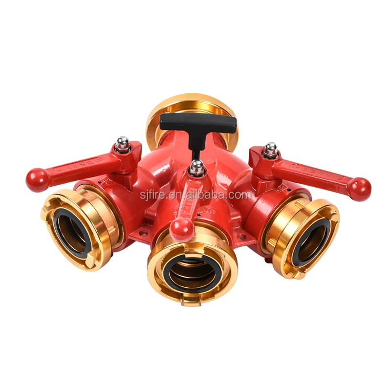 Fire Hose Divider Forged Storz Coupling Water Divider For Firefighting ...