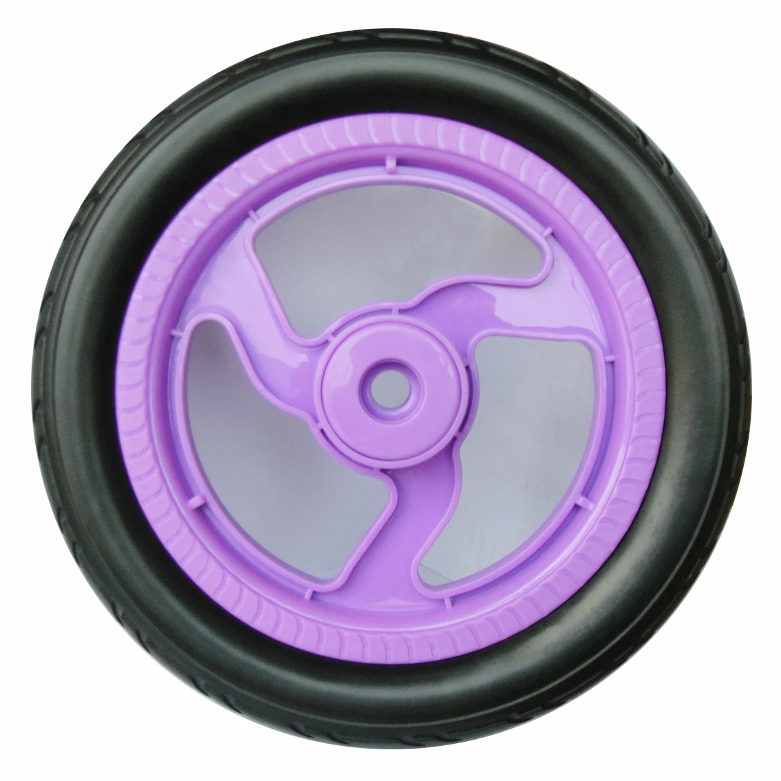 Custom Colour Plastic Hub Wheels 12x1.75 Solid Eva Foam Wheel For Kids ...