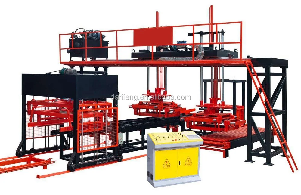 Df-1000 Automatic Concrete Block /brick Cuber/ Pallet Machine - Buy ...