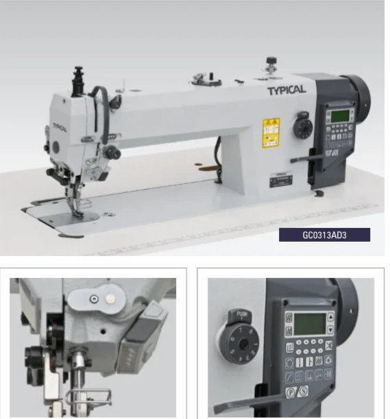 GC0313AD3 Automatic Industrial Upholstery Sewing Machine with Auto ...