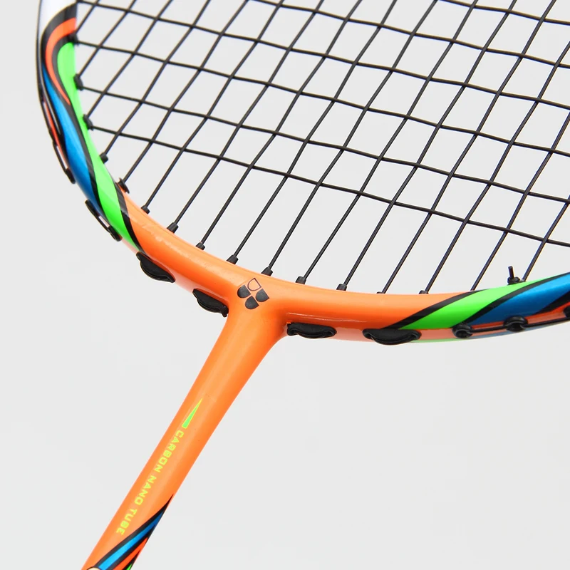 Professional Dual PU Woven Carbon Fiber Badminton Racket Set High ...