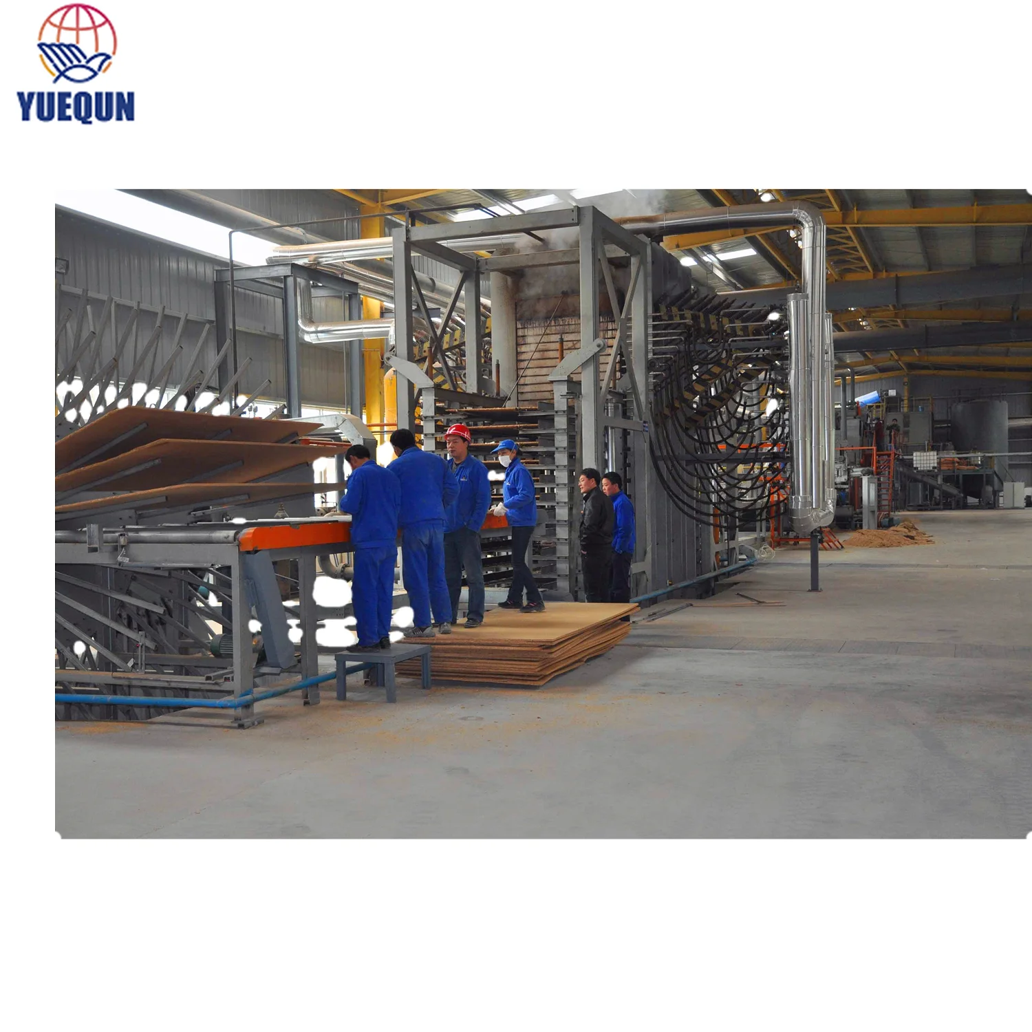 Wood Based Panels Machinery-particle Board Making Machine Plywood ...