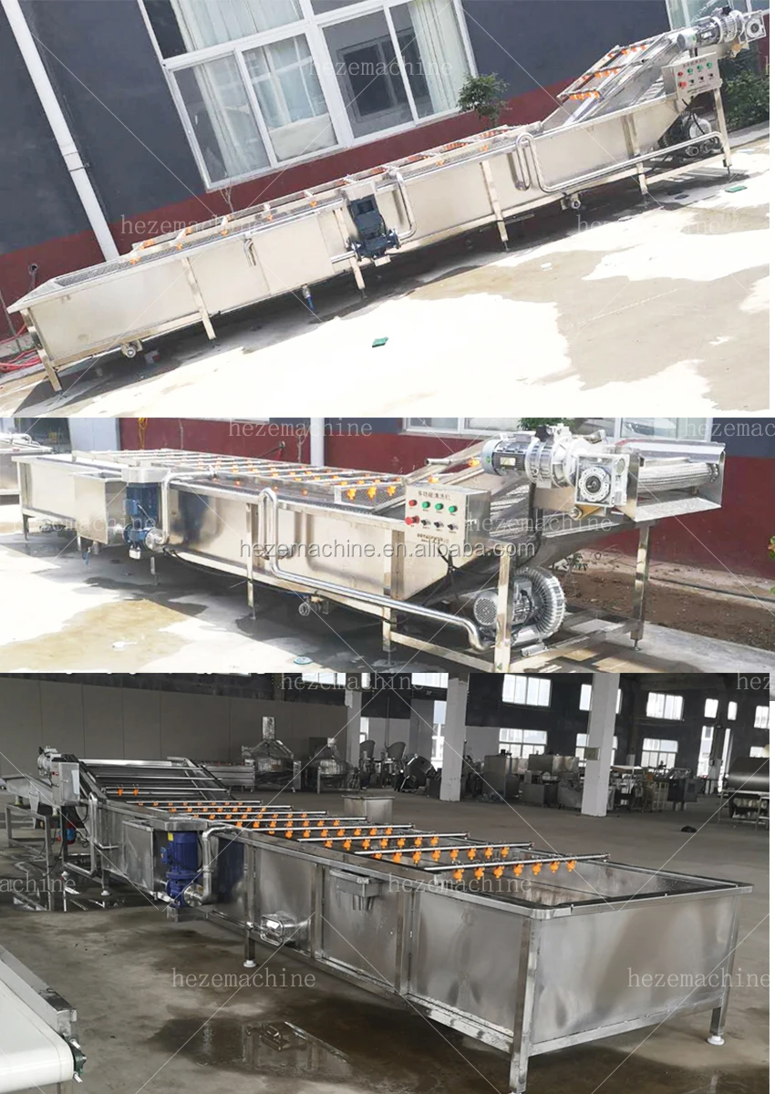 Drum Vegetable Fruit Dates Washer Cleaner Frozen Meat Fish Defrost ...