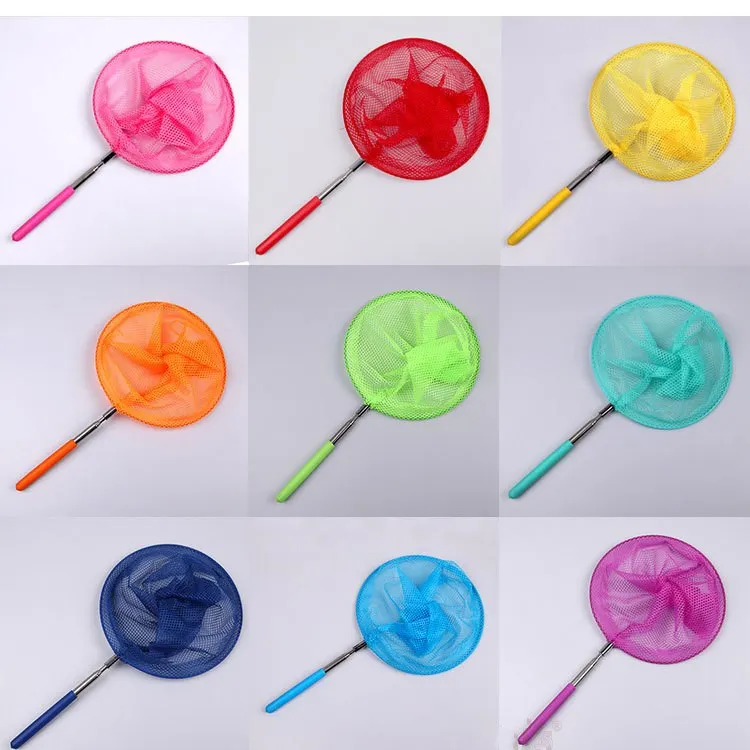 Wholesale 10 Kinds Of Colourful Telescopic Kids Fishing Net For Kids ...